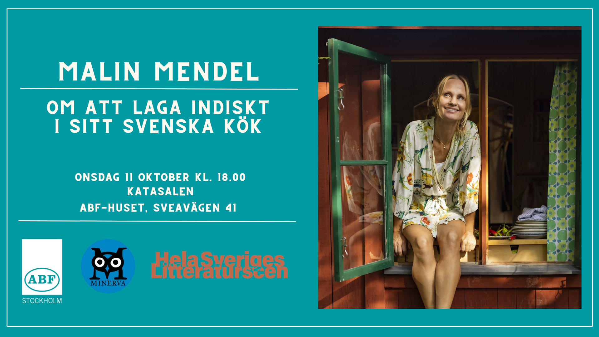 Malin Mendel om att laga indiskt i sitt svenska kök - ABF Stockholm