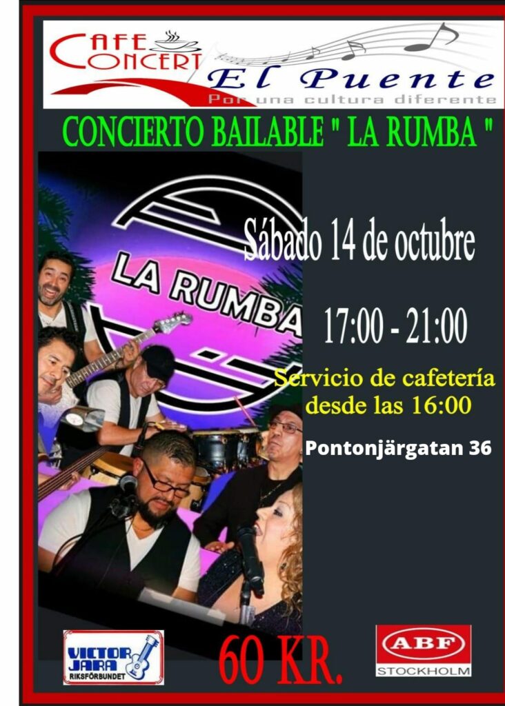 Cafe Concert - El Pueunte - ABF Stockholm